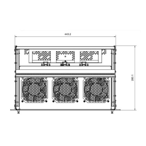 VPX Chassis - 4U - 84HP - 8 Slots | Hartmann Electronic Products